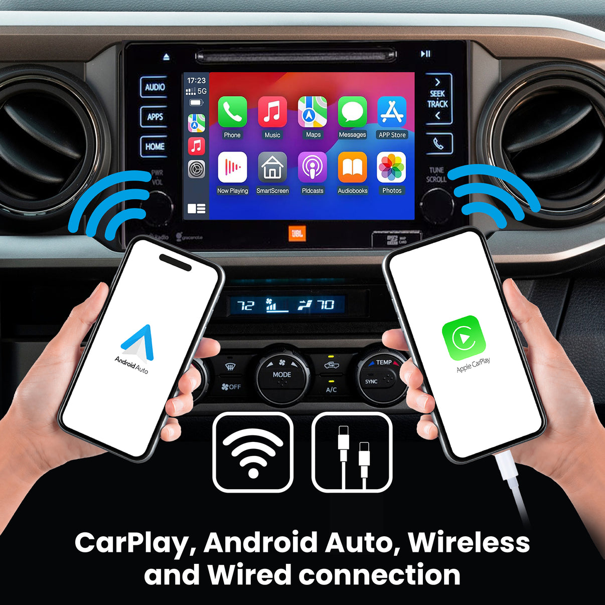 Toyota Tacoma Head Unit Decoder CarPlay/AndroidAuto (2014-2019) – CrSntech