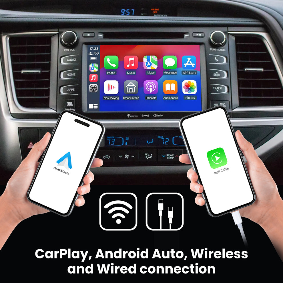 Toyota Highlander Head Unit Decoder CarPlay/AndroidAuto (2014-2019 ...